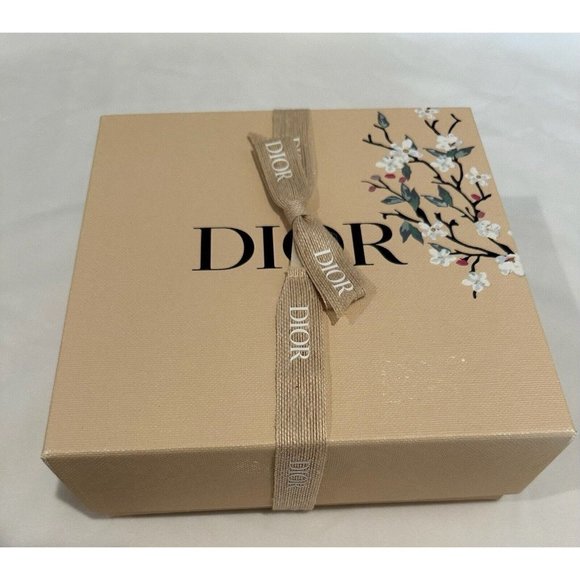 Dior | Accessories | Dior Gift Box Storage Cardboard Beige 8 X 8 X 35 ...